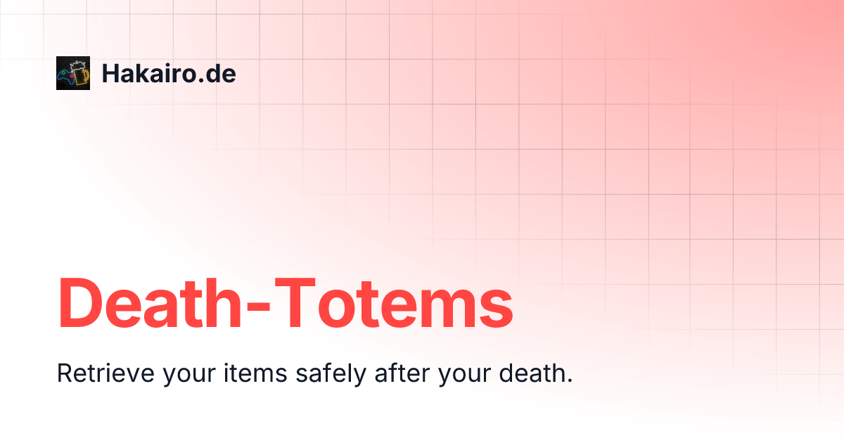 Death-Totems | Hakairo.de